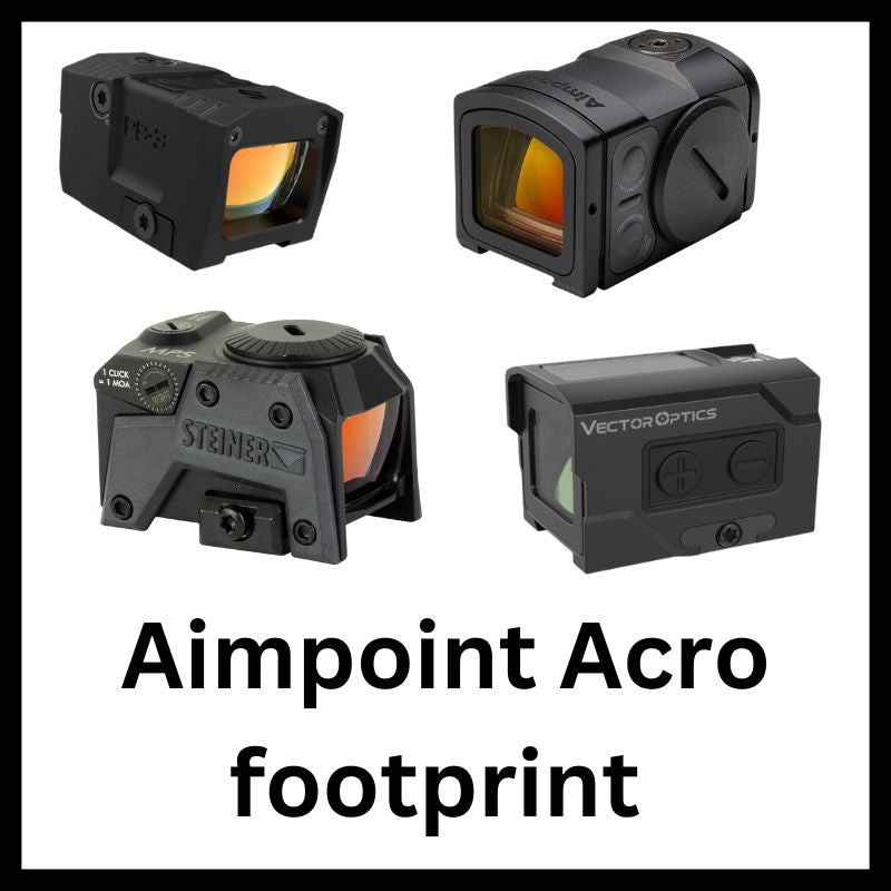 Red dots met Aimpoint Acro footprint – Optics Spot